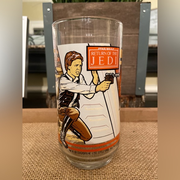 burger king | Dining | Vintage 983 Return Of The Jedi Han Solo Drinking ...